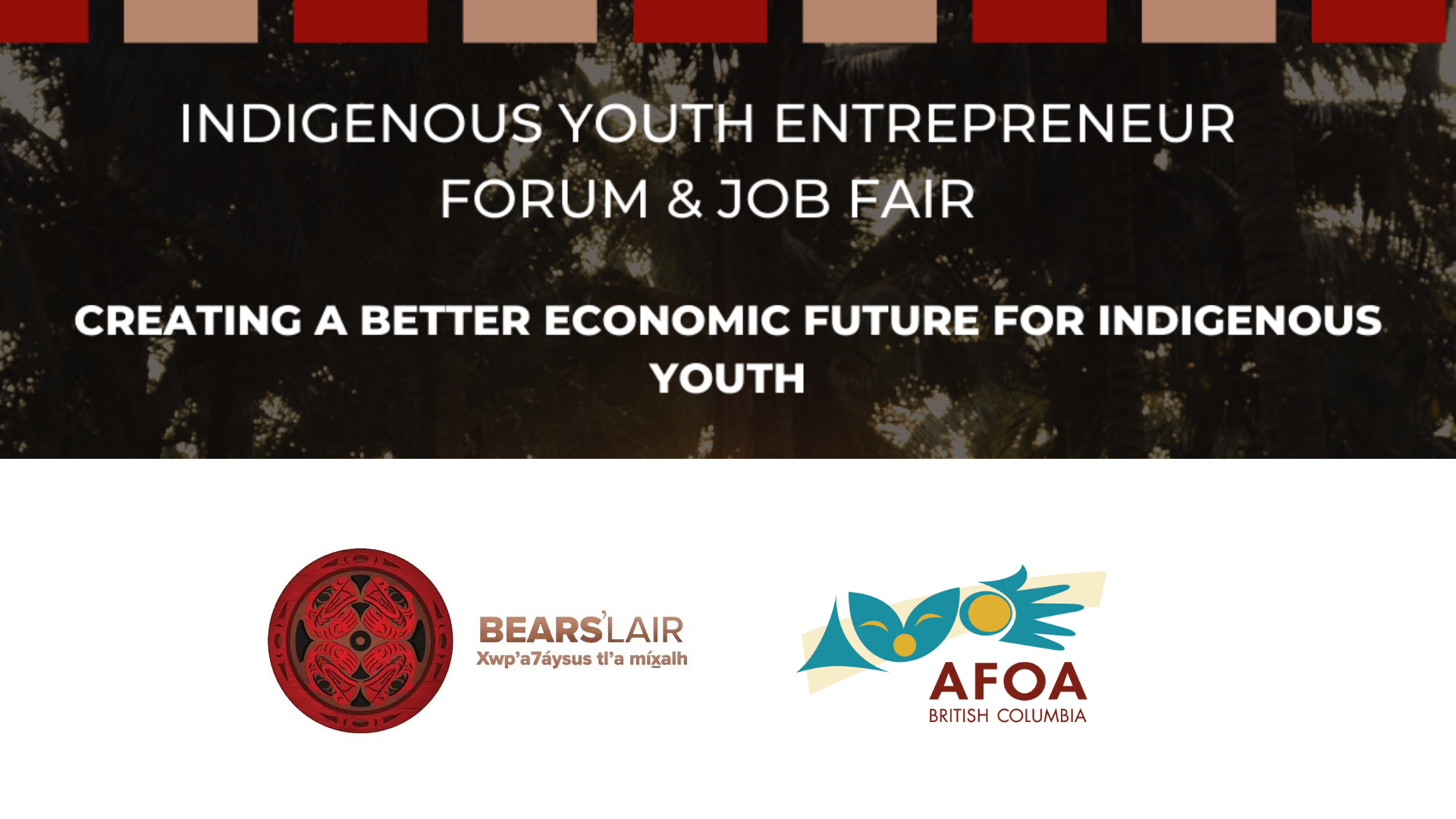 AFOA BC & Bears' Lair TV Youth Entrepreneur Summit