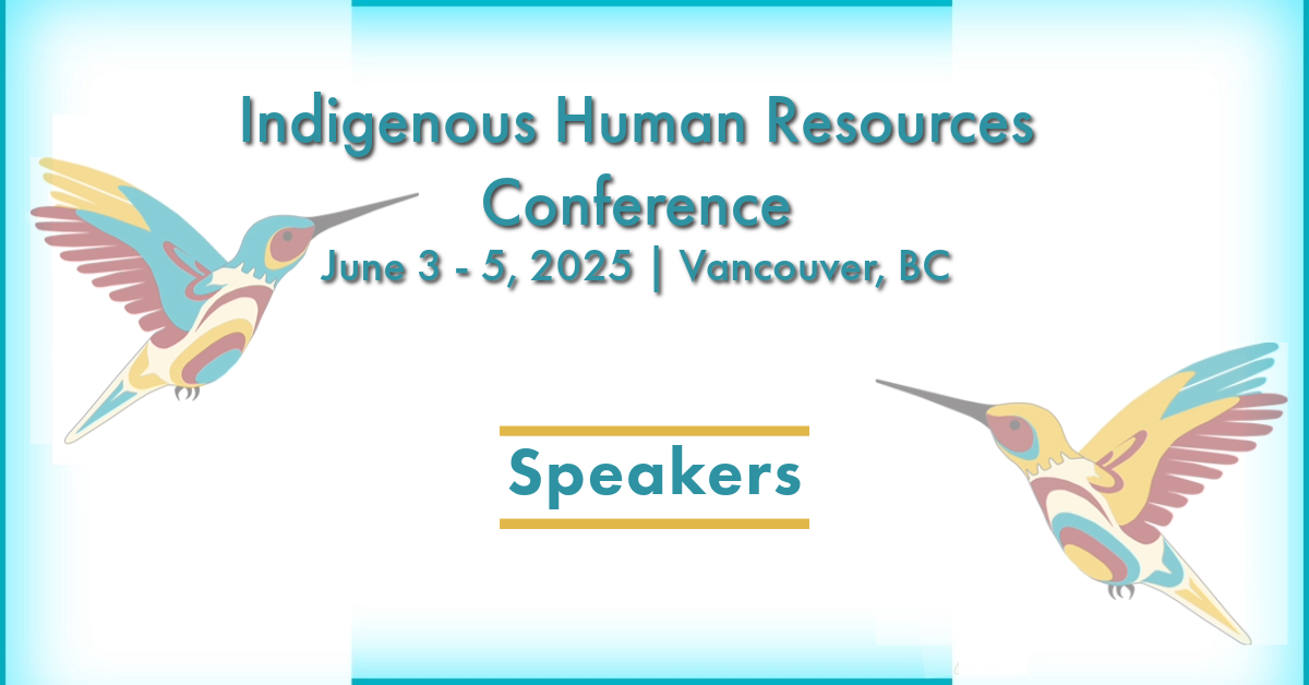 Indigenous HR Conference Speakers